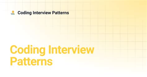 Gourav Rusiya On Linkedin Coding Interview Patterns Coding Interview