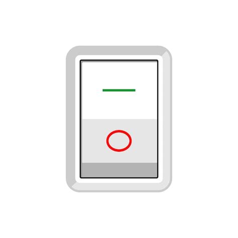 Premium Vector Vector Toggle Switch Electric Control Illustration