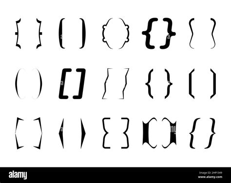Fancy Bracket Shapes