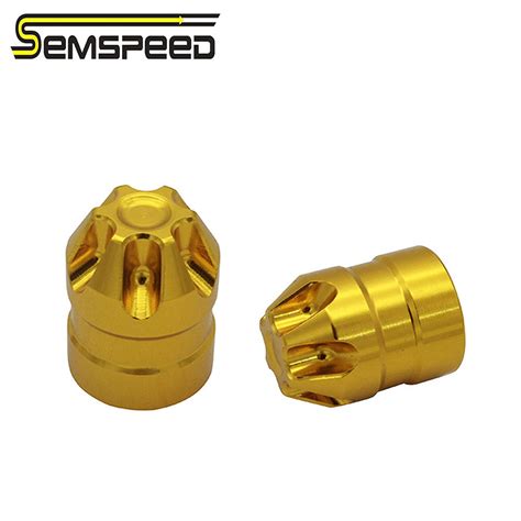 Semspeed Motorcycle Cnc Front Rear Wheel Tire Valve Tyre Rim Stem Cover For Honda Pcx160 Pcx 160