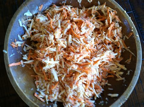 Sweet Potato And Parsnip Pancakes At My Kitchen Table