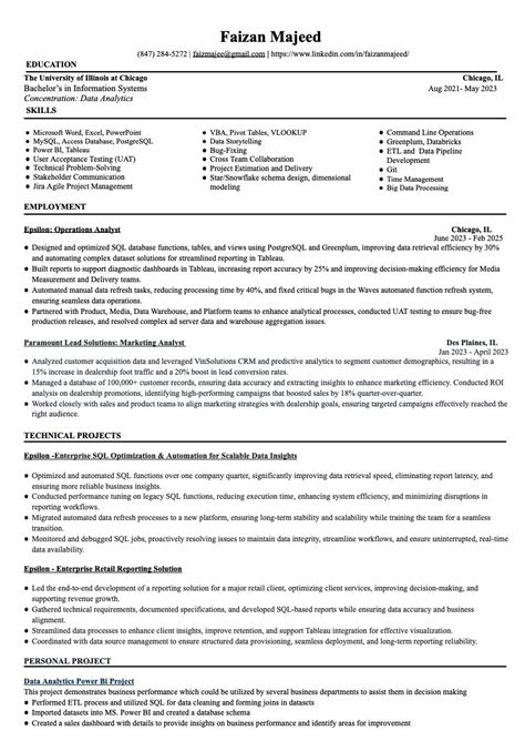 Opentowork Dataengineering Operationsanalyst Etl Sql Bigdata… Faizan Majeed