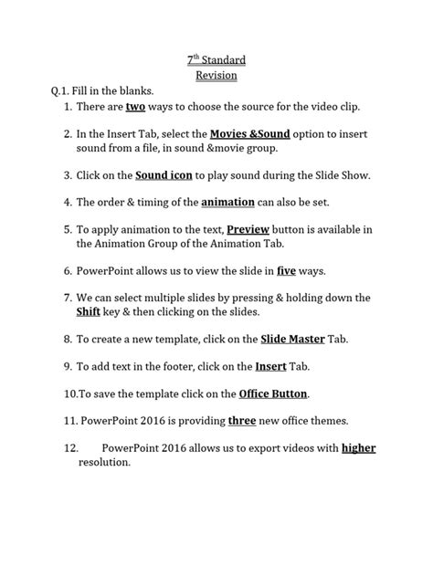 7th Std Revision Pdf Software Computing