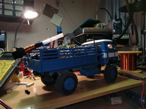 RC Truck Packs Arduino Control System And An Electromagnetic Accelerator Turret Arduino Blog