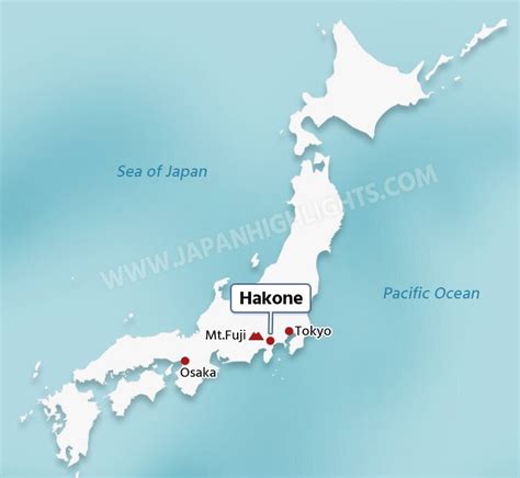 Hakone Tourist Map Attraction Itinerary Maps To Plan Your Trip