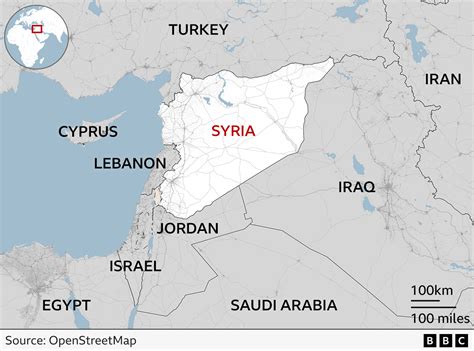 Syria In Maps Who Controls The Country Now Assad Has Gone Bbc News