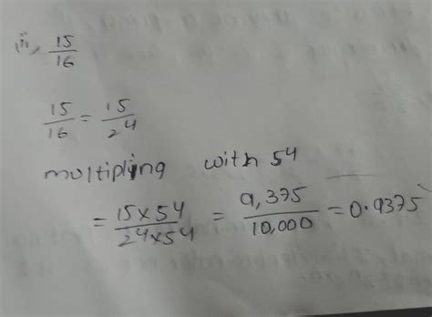 write the following rationals in decimal form using the fundamental