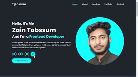 Create Responsive Websites With Html Css And Javascript By Zaintabssum1 Fiverr