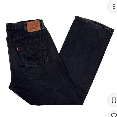 Levis Black Jeans Mens Depop