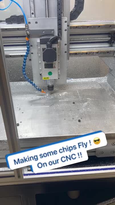 Anis Trigui On Linkedin Yes We Finally Made It We Made Some Aluminum Chips Fly With Our Cnc 🤩