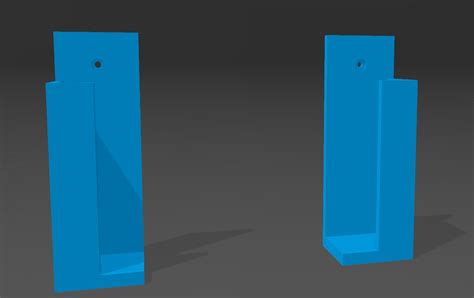 Soporte Para Notebook Pegada A La Pared By Didymoon Download Free Stl Model