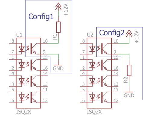 Isolation Opto Isolator Output From Collector Vs Emitter