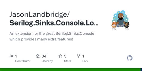 Github Jasonlandbridgeserilogsinksconsolelogthemes An Extension For The Great Serilog