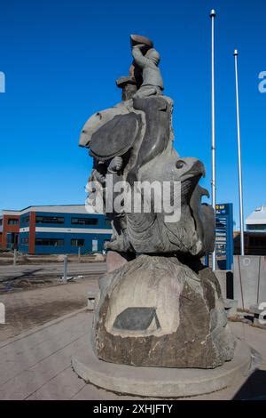 Sculpture Celebrating Inuit Culture And Reclaiming Inuit Homeland At