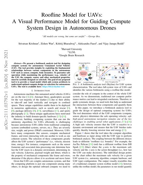 Pdf Roofline Model For Uavsa Bottleneck Analysis Tool For Designing