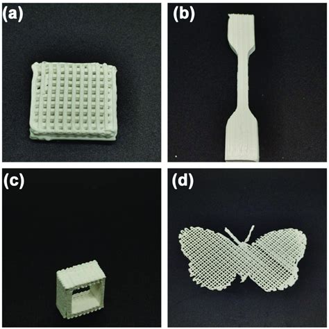 A Variety Of Thermally Conductive Models Fabricated By Diw 3d Printing Download Scientific