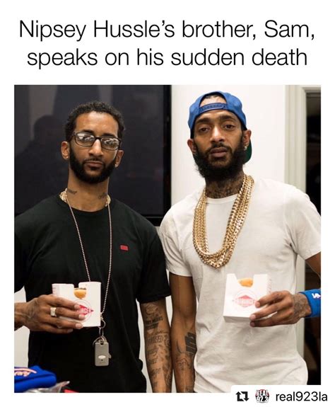 Nipsey Hussle Brother Sam