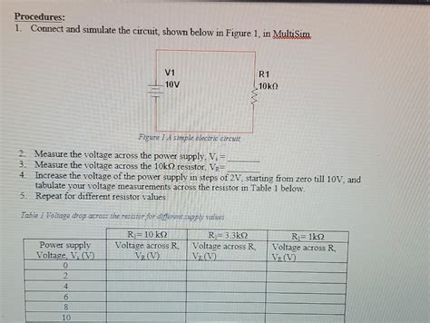 Solved Procedures Connect And Simulate The Circuit Chegg Com