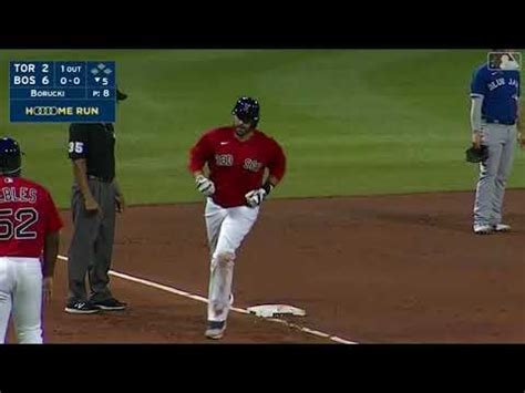 J D Martinez 2 Run Home Run 7 21 2020 Youtube