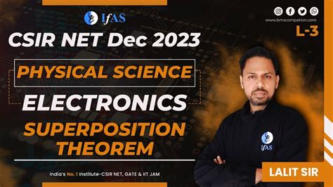Master The Superposition Theorem In Electronics For CSIR NET Physics Success YouTube