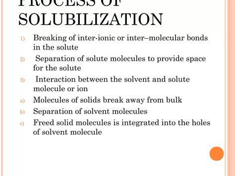Solubilization Ppt