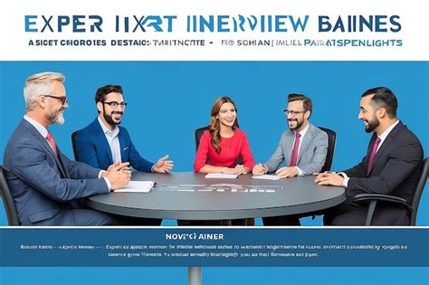 Expert Interview Series Premium Ai Generated Image
