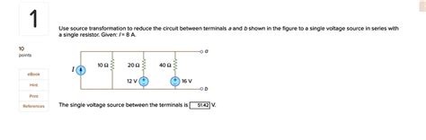 1 10 Points Ebook Hint Print References Use Source Transformation To
