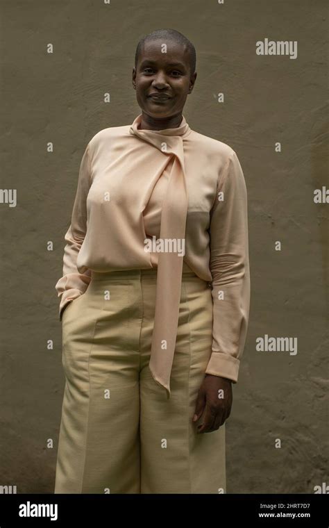 Green Party Leader Annamie Paul Poses For A Photograph After Attending