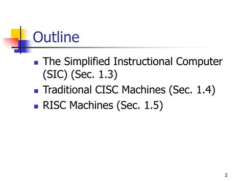 PPT The Simplified Instructional Computer SIC PowerPoint Presentation ID