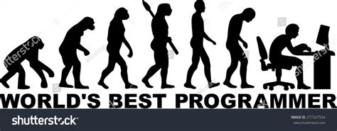 Programmer Evolution Stock Vector Royalty Free 277257554 Shutterstock