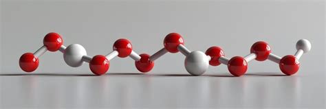 Molecule Structure Model In Three Dimensions Premium Ai Generated Image