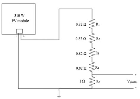 The Circuit Diagram Of The Load Resistance Download Scientific Diagram