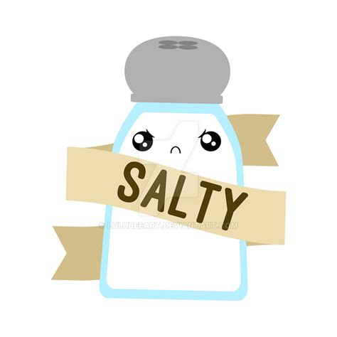 Kawaii Salty Saltshaker By Lulubeeart On Deviantart