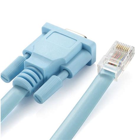DQKN USB Console Cable RJ Cat Ethernet To Rs DB COM Port