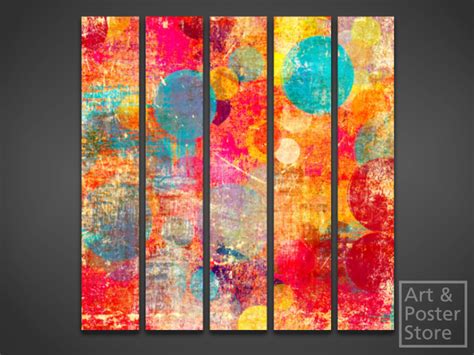 Second Life Marketplace Celestial 05 Abstract 5 Panel Vertical