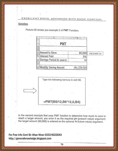 Advance Excel Formulas Advance Excel Sheet With Example