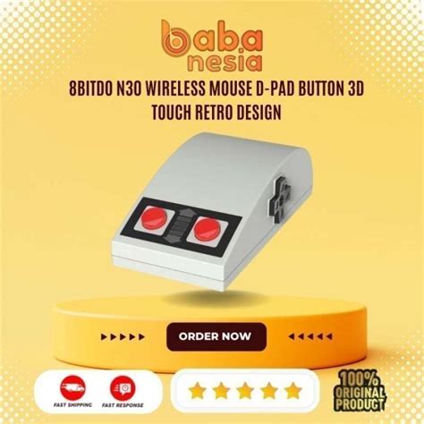 Jual 8bitdo N30 Wireless Mouse D Pad Button 3d Touch Retro Design Di Seller Sunshop Cengkareng