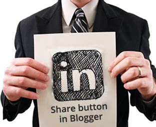 Abnjhajbdjsb How To Add Linkedin Share Button In Blogger