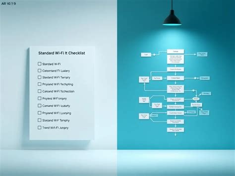 Standaard Wifi Controlelijst Vs Systematisch Foutopsporingsproces Voor Wifi Netwerkbro