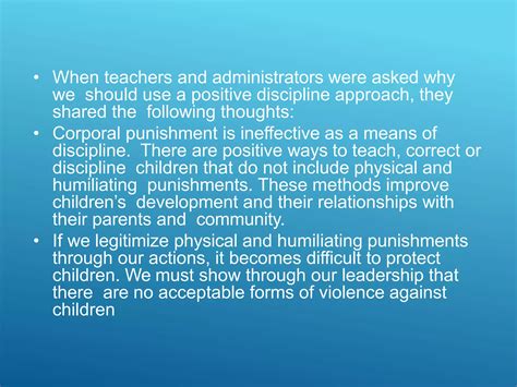 Corporal Punishment In Education Pptx