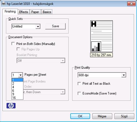 Printing How To Set Back Pages Per Sheet Permanently In Evince Printer Setup Super User