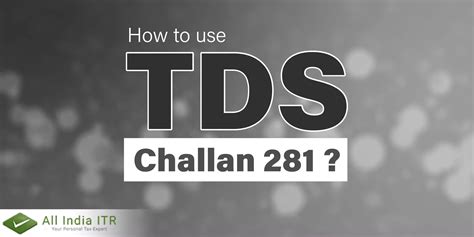 Tds Challan 281 Ppt