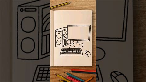 How To Draw Gaming Pc