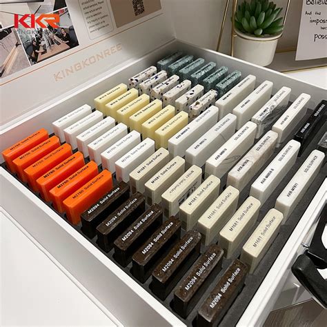 Colored Yellow Red Artificial Stone Solid Surface Sheet Price Solid