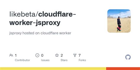 GitHub Likebeta Cloudflare Worker Jsproxy Jsproxy Hosted On