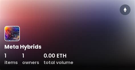 Meta Hybrids Collection Opensea