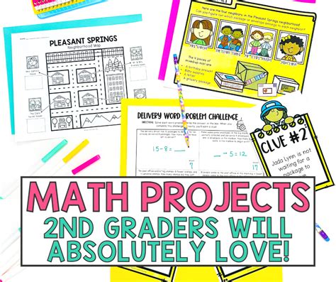 Math Projects For 2nd Graders Simply Creative Teaching