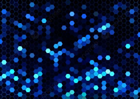 파란색 육각형 모자이크 배경 빗 육각형 기하학적 배경 일러스트 및 사진 무료 다운로드 Pngtree