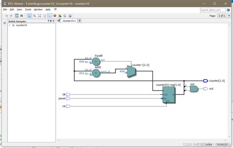 计数器verilog代码quartus Iiverilog计数器代码 Csdn博客