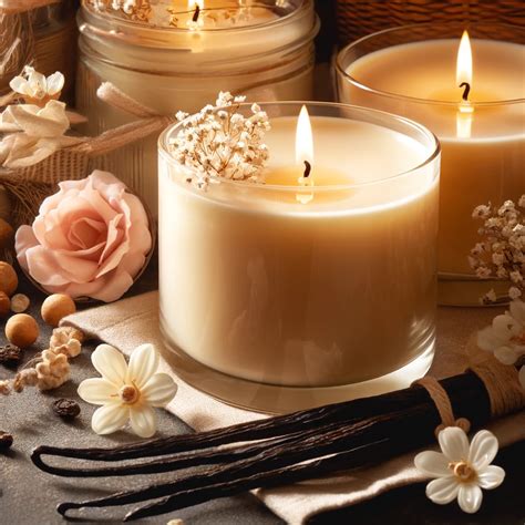 Velas Aromáticas De Vainilla